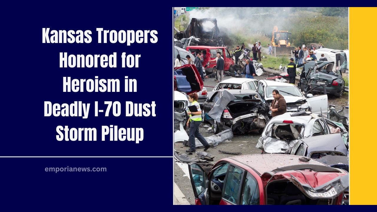 Kansas Troopers Honored For Heroism In Deadly I-70 Dust Storm Pileup