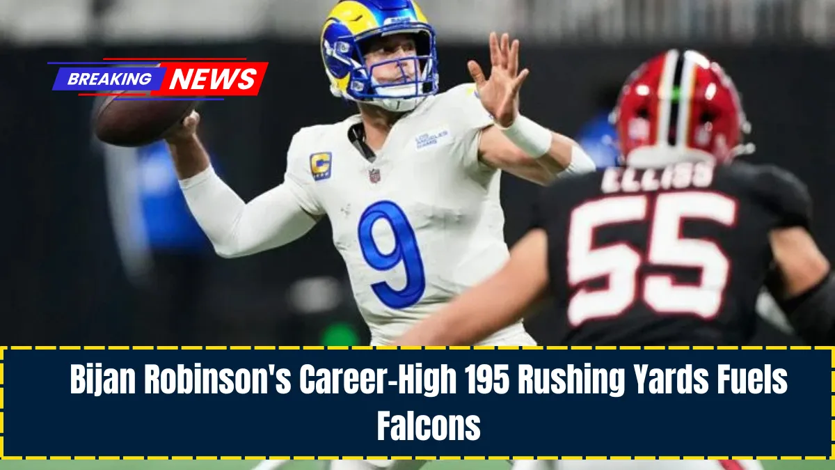 Bijan Robinson's Career-High 195 Rushing Yards Fuels Falcons